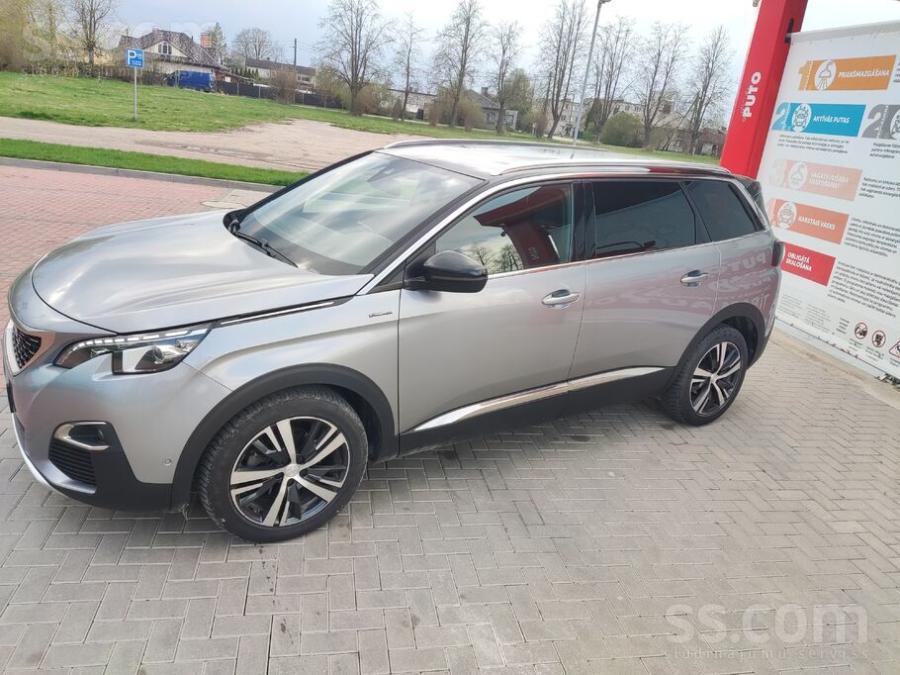 Серый Пежо 5008 2018 в Елгава, объемом двигателя 2.00 л и пробегом 202 тыс. км за 14980 €, фото 5 на AUTOMOTO.COM.LV
