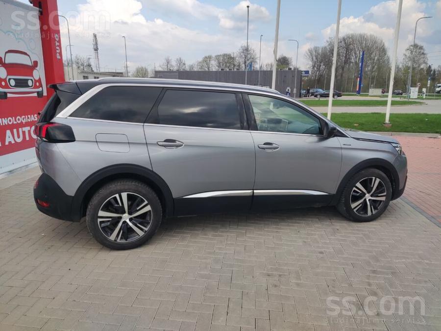 Серый Пежо 5008 2018 в Елгава, объемом двигателя 2.00 л и пробегом 202 тыс. км за 14980 €, фото 7 на AUTOMOTO.COM.LV