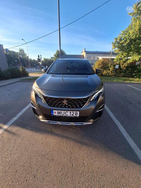 Серый Пежо 5008 2018 в Вильнюс, объемом двигателя 1.20 л и пробегом 240 тыс. км за 10500 €, фото 1 на AUTOMOTO.COM.LV