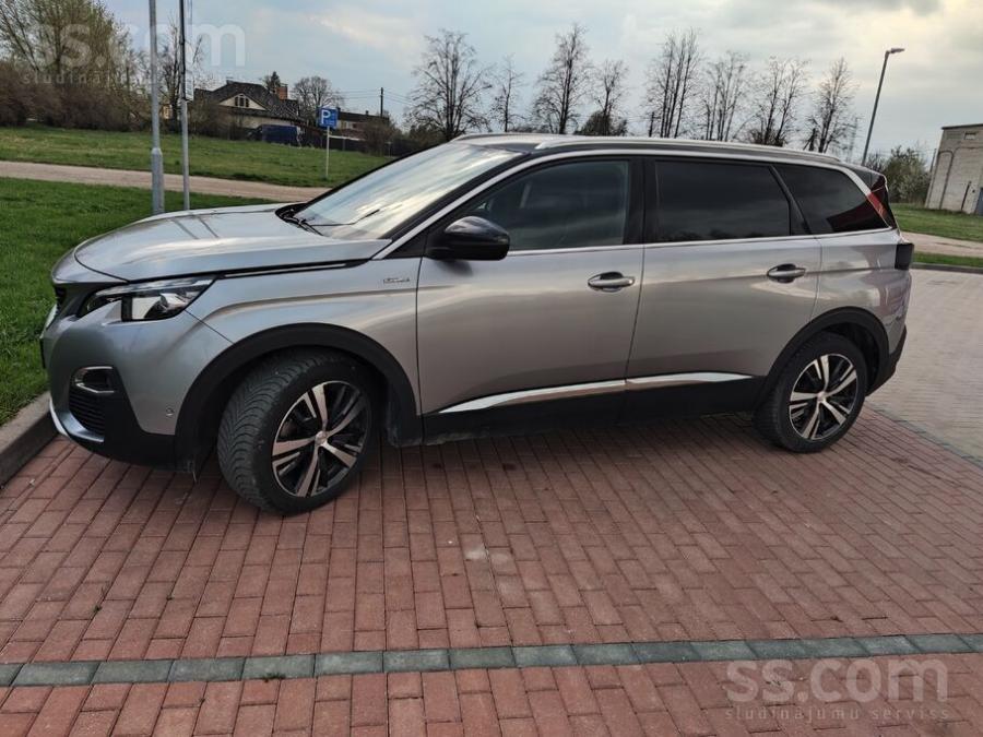 Pelēks Peugeot 5008 2018 Jelgava, ar dzinēja tilpumu 2.00 L un nobraukumu 209 tūkst. km par 14880 €, foto 13 vietnē AUTOMOTO.COM.LV