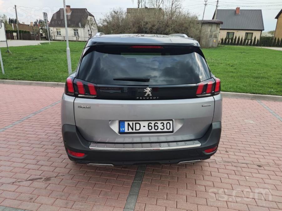 Pelēks Peugeot 5008 2018 Jelgava, ar dzinēja tilpumu 2.00 L un nobraukumu 209 tūkst. km par 14880 €, foto 15 vietnē AUTOMOTO.COM.LV