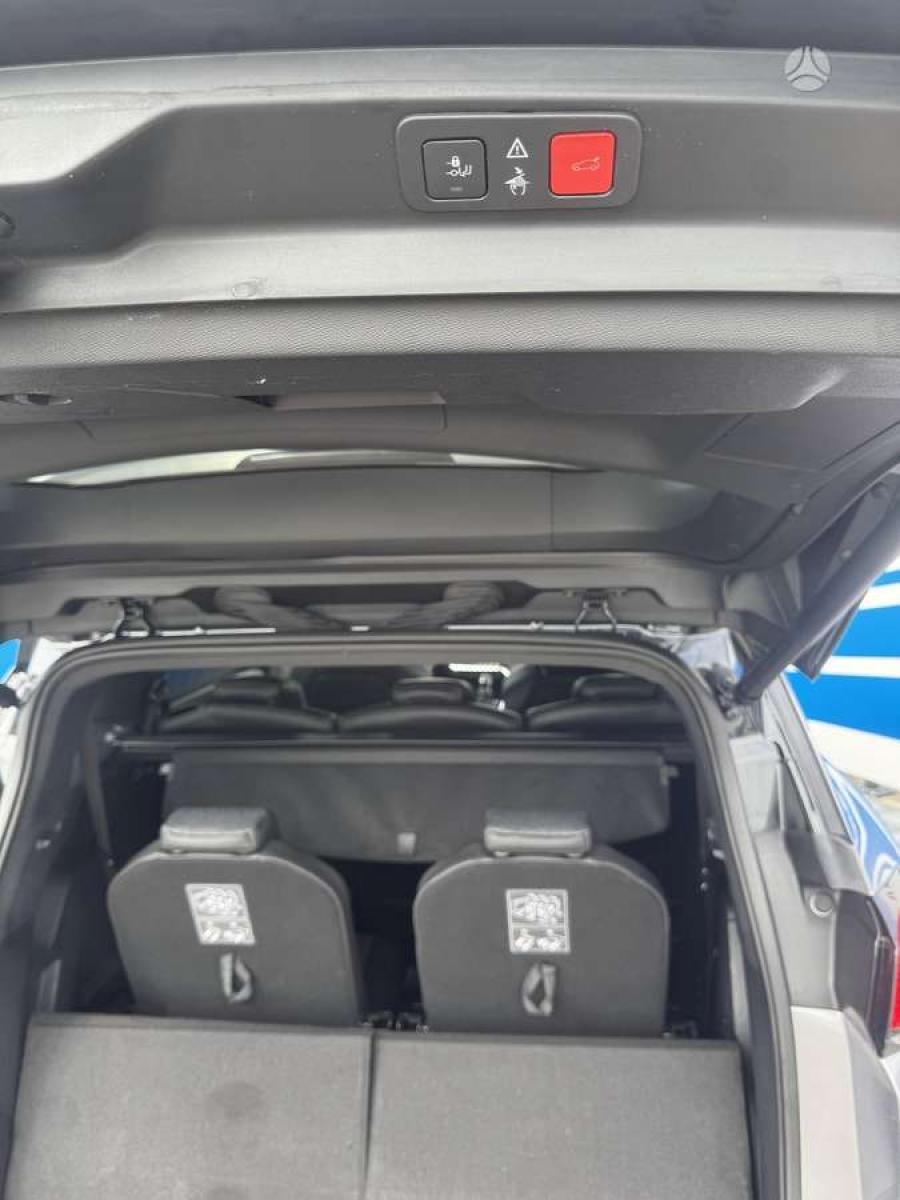 Pelēks Peugeot 5008 2018 Kauņa, ar dzinēja tilpumu 1.56 L un nobraukumu 259 tūkst. km par 11350 €, foto 7 vietnē AUTOMOTO.COM.LV