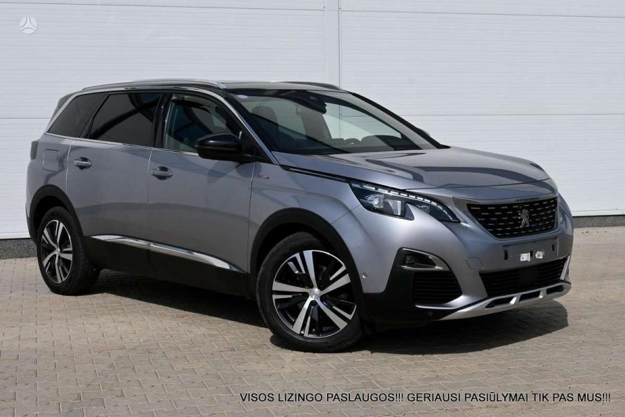 Pelēks Peugeot 5008 2018 Kretinga, ar dzinēja tilpumu 1.60 L un nobraukumu 167 tūkst. km par 12999 €, foto 1 vietnē AUTOMOTO.COM.LV