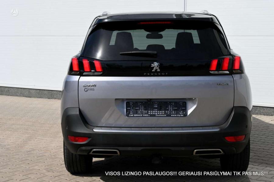 Pelēks Peugeot 5008 2018 Kretinga, ar dzinēja tilpumu 1.60 L un nobraukumu 167 tūkst. km par 12999 €, foto 9 vietnē AUTOMOTO.COM.LV