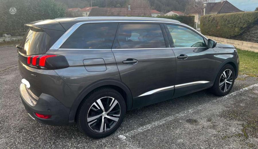 Pelēks Peugeot 5008 2019 Tauragė, ar dzinēja tilpumu 1.50 L un nobraukumu 215 tūkst. km par 13189 €, foto 3 vietnē AUTOMOTO.COM.LV