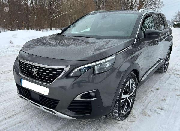 Pelēks Peugeot 5008 2019 Tauragė, ar dzinēja tilpumu 1.50 L un nobraukumu 215 tūkst. km par 13068 €, foto  vietnē AUTOMOTO.COM.LV