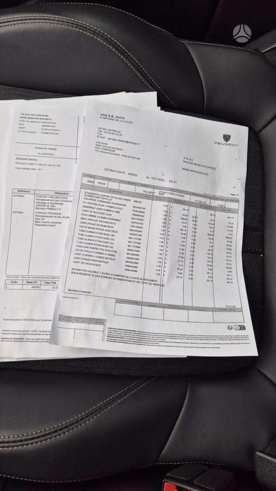 Серый Пежо 5008 2020 в Таураге, объемом двигателя 1.50 л и пробегом 181 тыс. км за 11990 €, фото 17 на AUTOMOTO.COM.LV