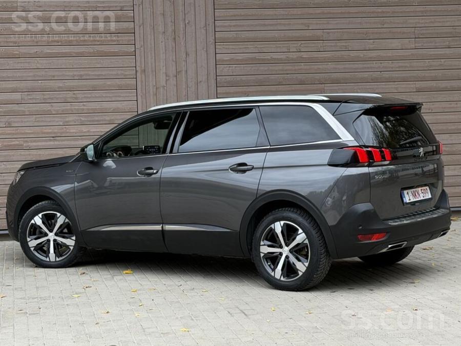 Grey Peugeot 5008 2020 in Jelgava, with an engine capacity of 1.50 L and mileage of 214 thousand km for 15990 €, photo 11 on AUTOMOTO.COM.LV