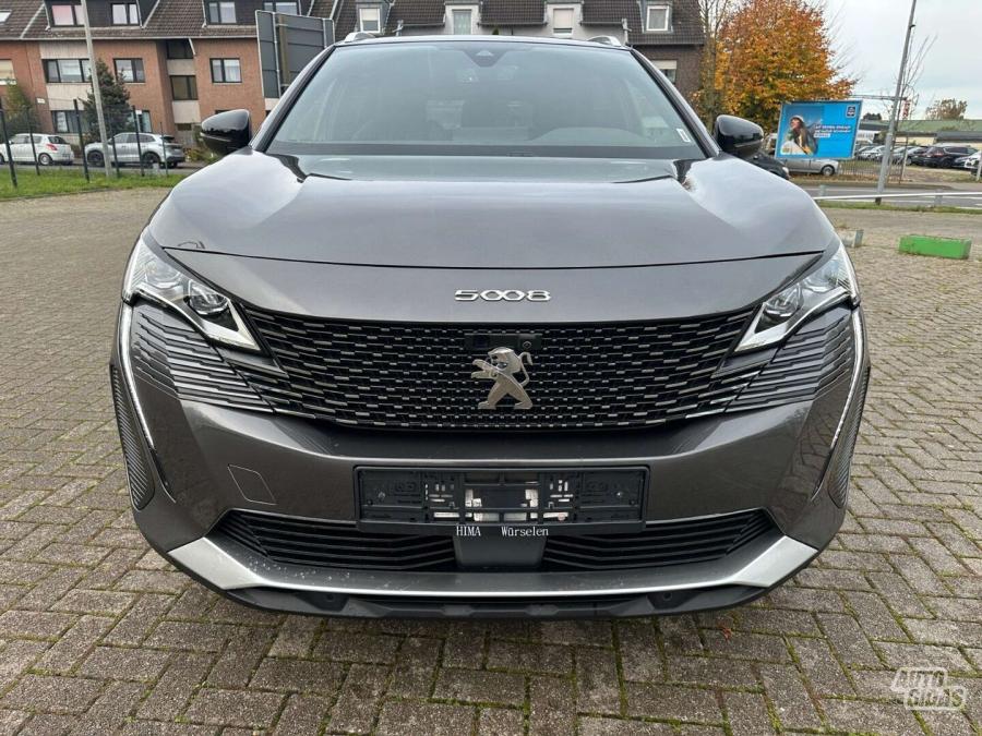 Grey Peugeot 5008 2021 in Kaunas, with an engine capacity of 1.60 L and mileage of 50 thousand km for 31124 €, photo 2 on AUTOMOTO.COM.LV