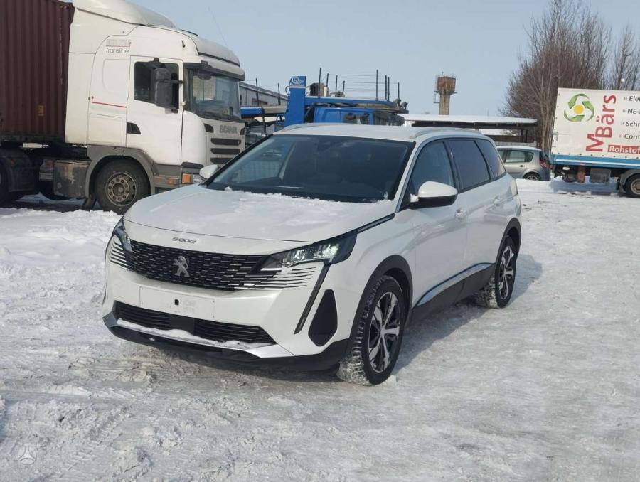 Pelēks Peugeot 5008 2021 Tauragė, ar dzinēja tilpumu 1.50 L un nobraukumu 198 tūkst. km par 12300 €, foto 2 vietnē AUTOMOTO.COM.LV
