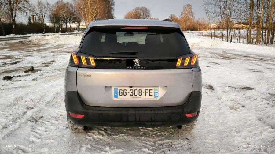 Pelēks Peugeot 5008 2022 Tauragė, ar dzinēja tilpumu 1.50 L un nobraukumu 150 tūkst. km par 14250 €, foto 6 vietnē AUTOMOTO.COM.LV