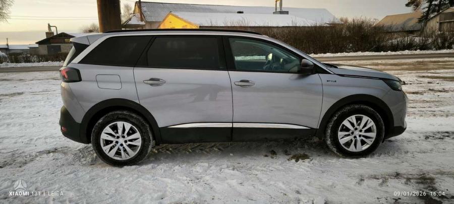 Pelēks Peugeot 5008 2022 Tauragė, ar dzinēja tilpumu 1.50 L un nobraukumu 150 tūkst. km par 14250 €, foto 7 vietnē AUTOMOTO.COM.LV