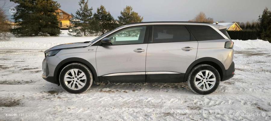 Pelēks Peugeot 5008 2022 Tauragė, ar dzinēja tilpumu 1.50 L un nobraukumu 150 tūkst. km par 14250 €, foto 8 vietnē AUTOMOTO.COM.LV
