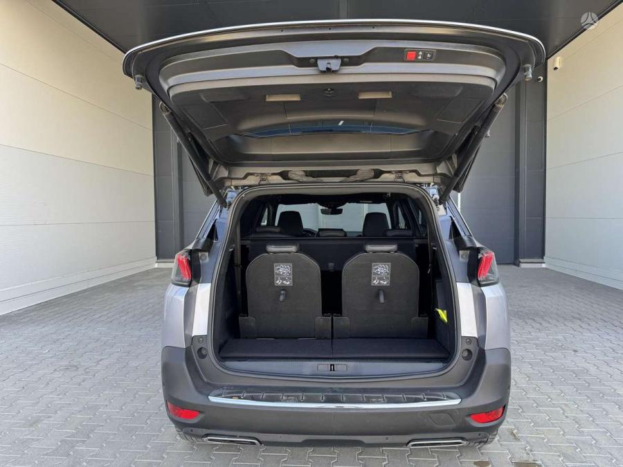 Pelēks Peugeot 5008 2022 Viļņa, ar dzinēja tilpumu 1.50 L un nobraukumu 177 tūkst. km par 19832 €, foto 9 vietnē AUTOMOTO.COM.LV