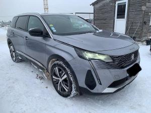 Pelēks Peugeot 5008 2023 Viļņa, ar dzinēja tilpumu 1.50 L un nobraukumu 160 tūkst. km par 18876 €, foto  vietnē AUTOMOTO.COM.LV