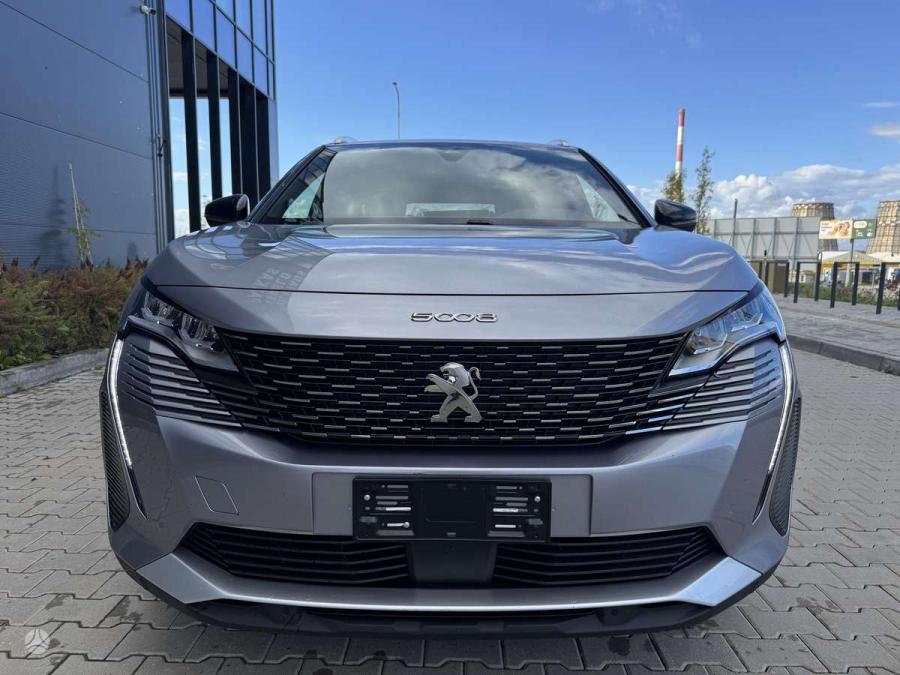 Pelēks Peugeot 5008 2023 Viļņa, ar dzinēja tilpumu 1.50 L un nobraukumu 135 tūkst. km par 17993 €, foto 3 vietnē AUTOMOTO.COM.LV