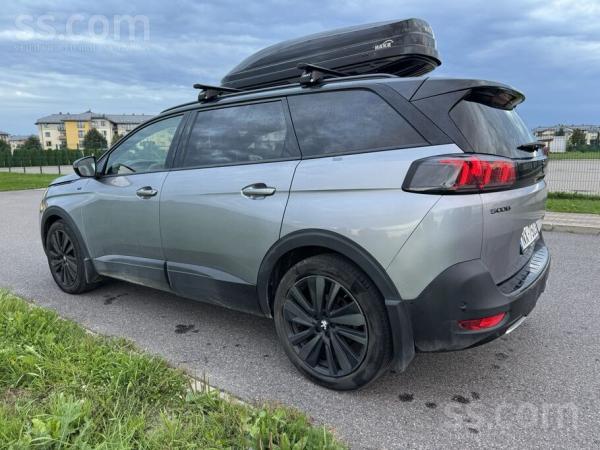 Grey Peugeot 5008 2024 in Riga, with an engine capacity of 1.20 L and mileage of 47 thousand km for 28200 €, photo 5 on AUTOMOTO.COM.LV