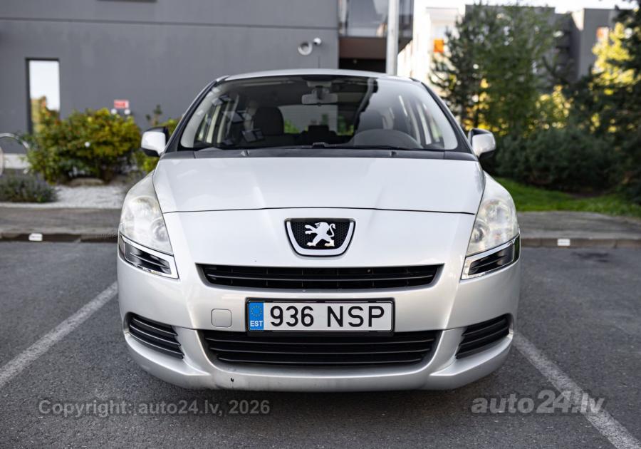 Pelēks Peugeot 5008 2010 Tallina, ar dzinēja tilpumu 1.60 L un nobraukumu 218 tūkst. km par 3599 €, foto 5 vietnē AUTOMOTO.COM.LV
