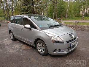 Grey Peugeot 5008 2011 in Dobele, with an engine capacity of 1.60 L and mileage of 184 thousand km for 4850 €, photo  on AUTOMOTO.COM.LV