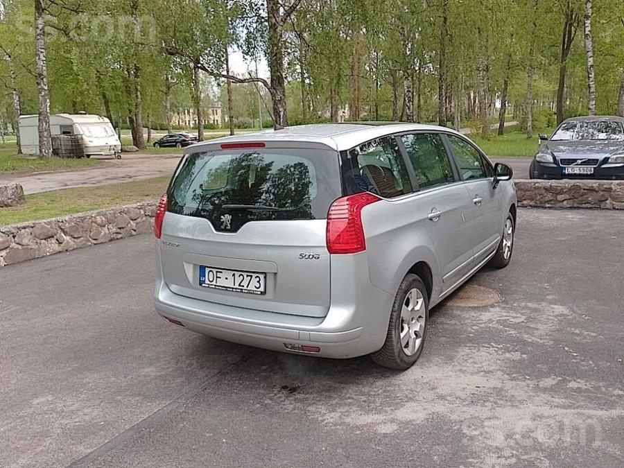 Серый Пежо 5008 2011 в Добеле, объемом двигателя 1.60 л и пробегом 184 тыс. км за 4850 €, фото 4 на AUTOMOTO.COM.LV