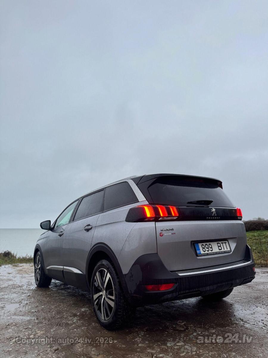Grey Peugeot 5008 2017 in Tallinn, with an engine capacity of 1.60 L and mileage of 134 thousand km for 14500 €, photo 2 on AUTOMOTO.COM.LV