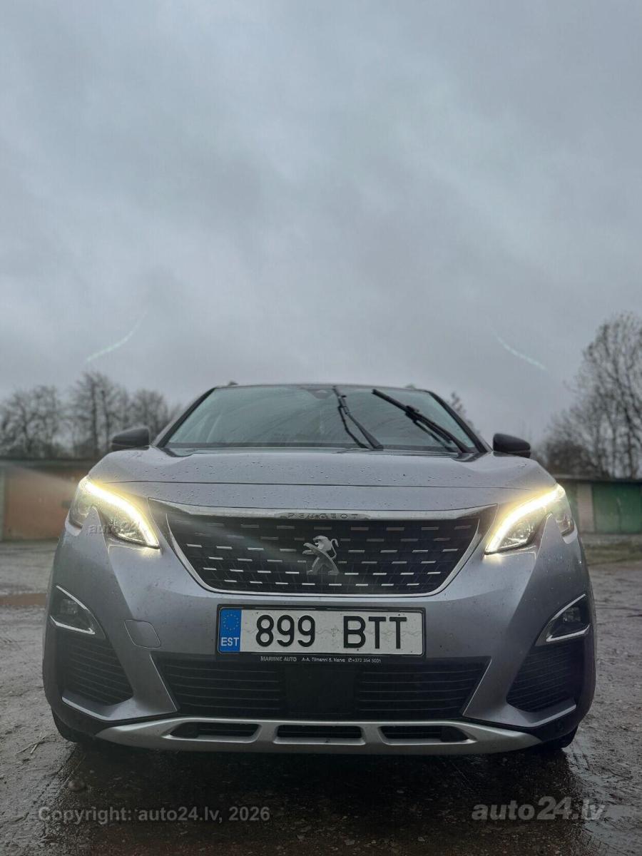 Grey Peugeot 5008 2017 in Tallinn, with an engine capacity of 1.60 L and mileage of 134 thousand km for 14500 €, photo 3 on AUTOMOTO.COM.LV