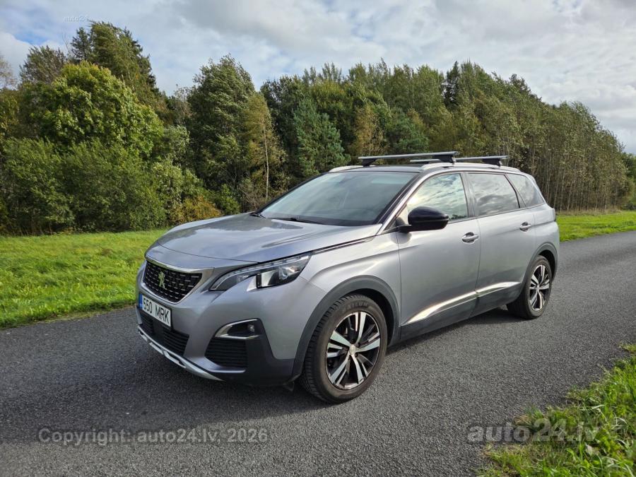 Grey Peugeot 5008 2017 in Tallinn, with an engine capacity of 1.60 L and mileage of 199 thousand km for 11900 €, photo 3 on AUTOMOTO.COM.LV