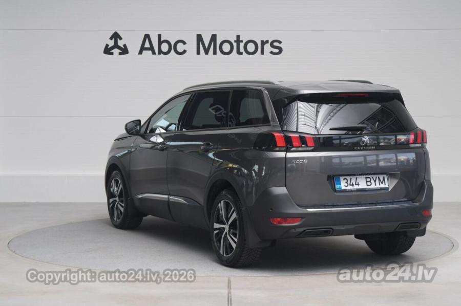 Grey Peugeot 5008 2018 in Tallinn, with an engine capacity of 1.50 L and mileage of 136 thousand km for 17990 €, photo 6 on AUTOMOTO.COM.LV