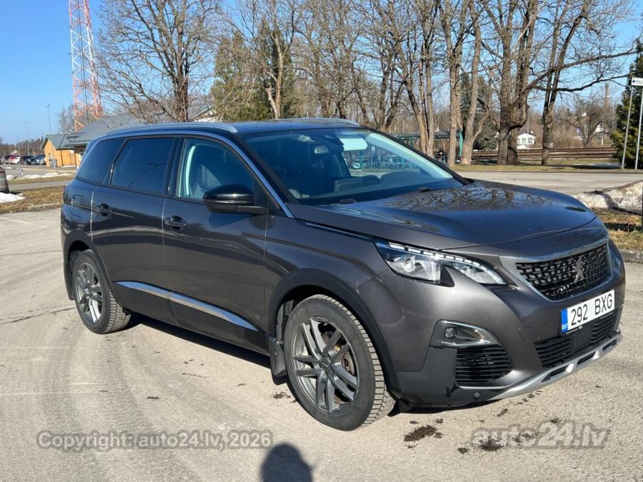 Pelēks Peugeot 5008 2018 Rapla, ar dzinēja tilpumu 1.60 L un nobraukumu 29 tūkst. km par 15990 €, foto 3 vietnē AUTOMOTO.COM.LV