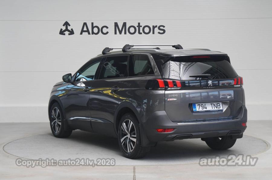 Grey Peugeot 5008 2018 in Tallinn, with an engine capacity of 1.60 L and mileage of 128 thousand km for 15490 €, photo 6 on AUTOMOTO.COM.LV