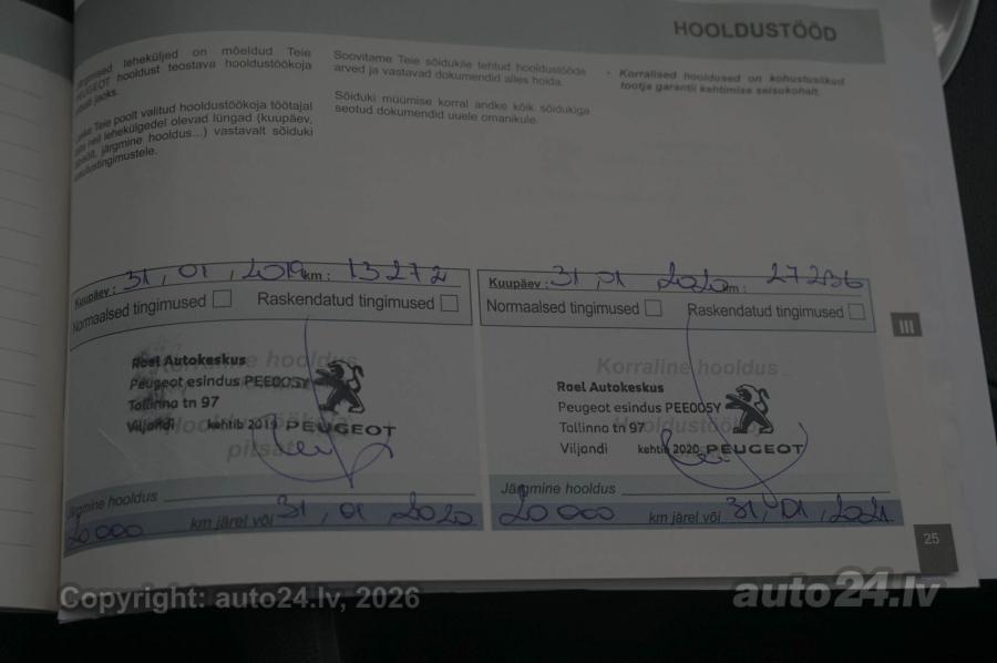Grey Peugeot 5008 2018 in Tallinn, with an engine capacity of 1.60 L and mileage of 128 thousand km for 15490 €, photo 12 on AUTOMOTO.COM.LV
