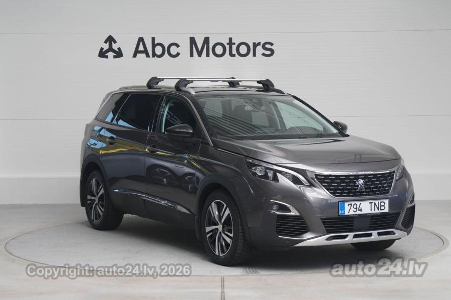 Grey Peugeot 5008 2018 in Tallinn, with an engine capacity of 1.60 L and mileage of 128 thousand km for 15490 €, photo 15 on AUTOMOTO.COM.LV