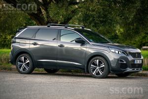 Grey Peugeot 5008 2018 in Riga, with an engine capacity of 2.00 L and mileage of 172 thousand km for 18000 €, photo 3 on AUTOMOTO.COM.LV
