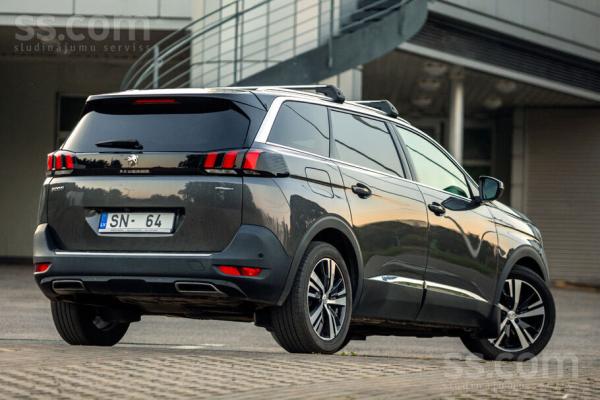 Pelēks Peugeot 5008 2018 Rīga, ar dzinēja tilpumu 2.00 L un nobraukumu 172 tūkst. km par 18000 €, foto 3 vietnē AUTOMOTO.COM.LV
