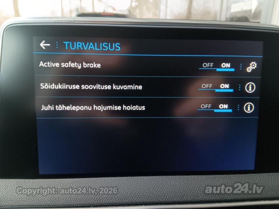 Серый Пежо 5008 2019 в Таллин, объемом двигателя 1.60 л и пробегом 78 тыс. км за 19990 €, фото 15 на AUTOMOTO.COM.LV
