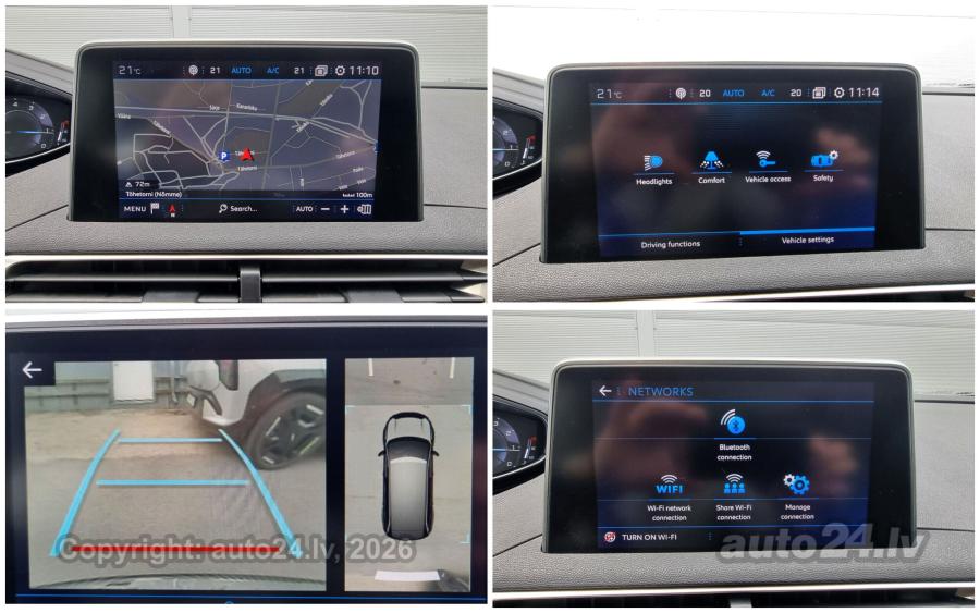 Grey Peugeot 5008 2019 in Tallinn, with an engine capacity of 1.20 L and mileage of 95 thousand km for 18890 €, photo 30 on AUTOMOTO.COM.LV