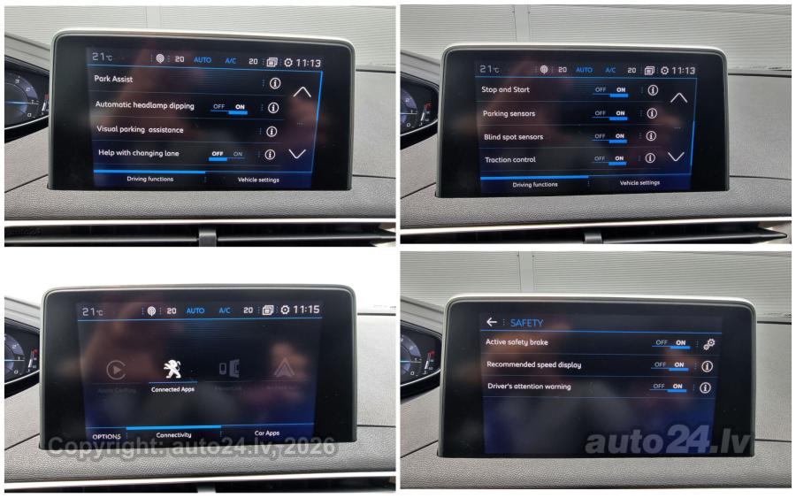 Grey Peugeot 5008 2019 in Tallinn, with an engine capacity of 1.20 L and mileage of 95 thousand km for 18890 €, photo 31 on AUTOMOTO.COM.LV
