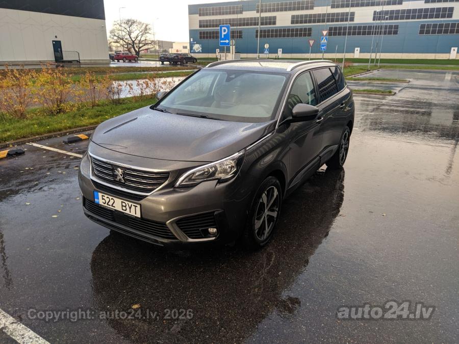 Серый Пежо 5008 2019 в Таллин, объемом двигателя 1.50 л и пробегом 179 тыс. км за 16000 €, фото 2 на AUTOMOTO.COM.LV