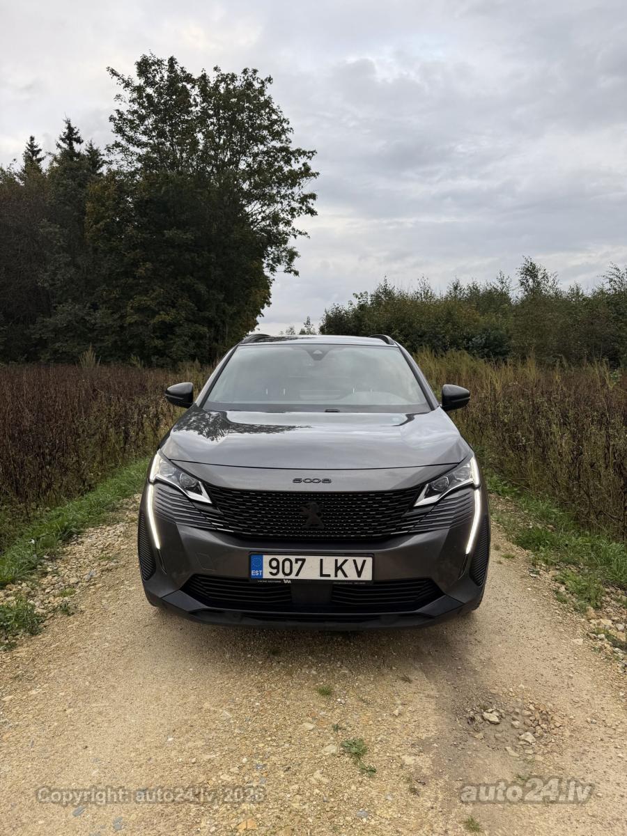 Pelēks Peugeot 5008 2021 Paide, ar dzinēja tilpumu 1.50 L un nobraukumu 123 tūkst. km par 19990 €, foto 3 vietnē AUTOMOTO.COM.LV
