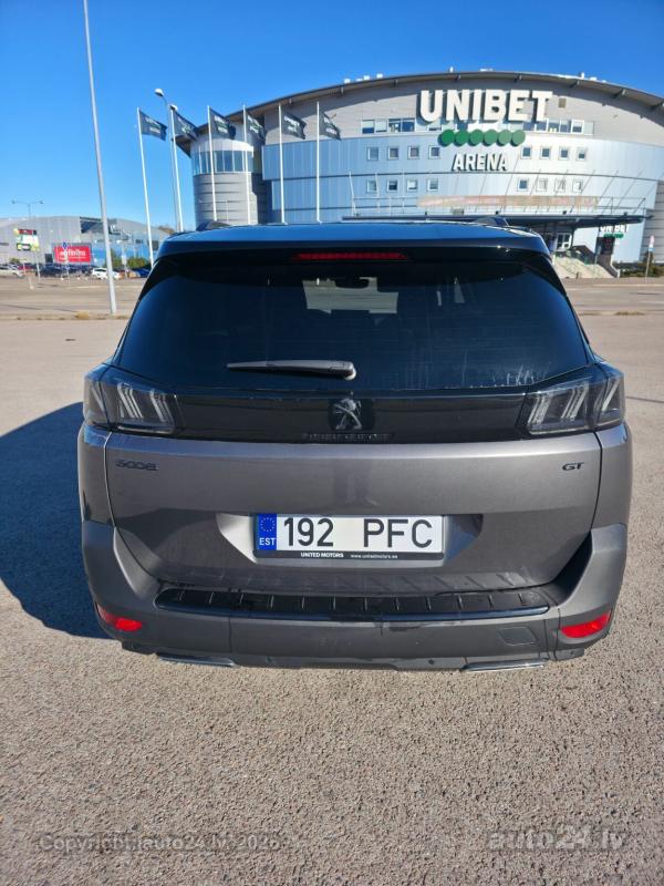 Grey Peugeot 5008 2024 in Tallinn, with an engine capacity of 1.20 L and mileage of 45 thousand km for 29500 €, photo 1 on AUTOMOTO.COM.LV