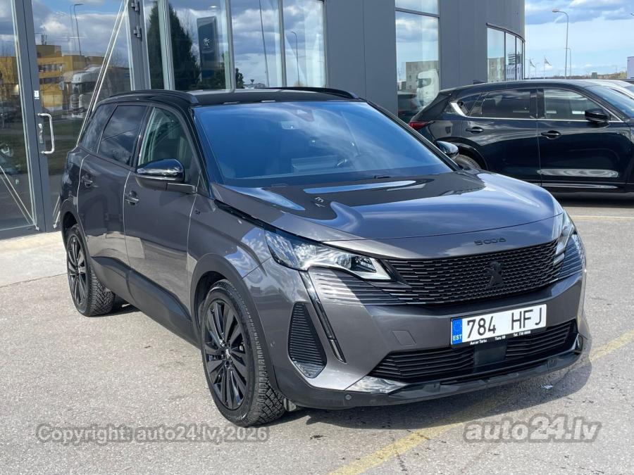 Grey Peugeot 5008 2024 in Tartu, with an engine capacity of 1.50 L and mileage of 32 thousand km for 29990 €, photo 4 on AUTOMOTO.COM.LV