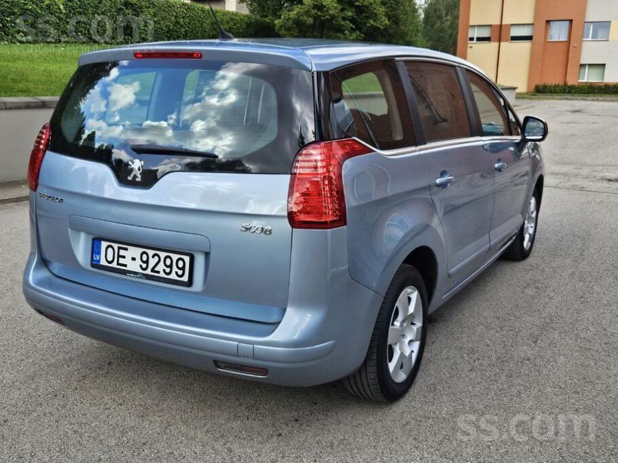 Peugeot 5008 2009 Jēkabpils, ar dzinēja tilpumu 2.00 L un nobraukumu 191 tūkst. km par 4890 €, foto 6 vietnē AUTOMOTO.COM.LV