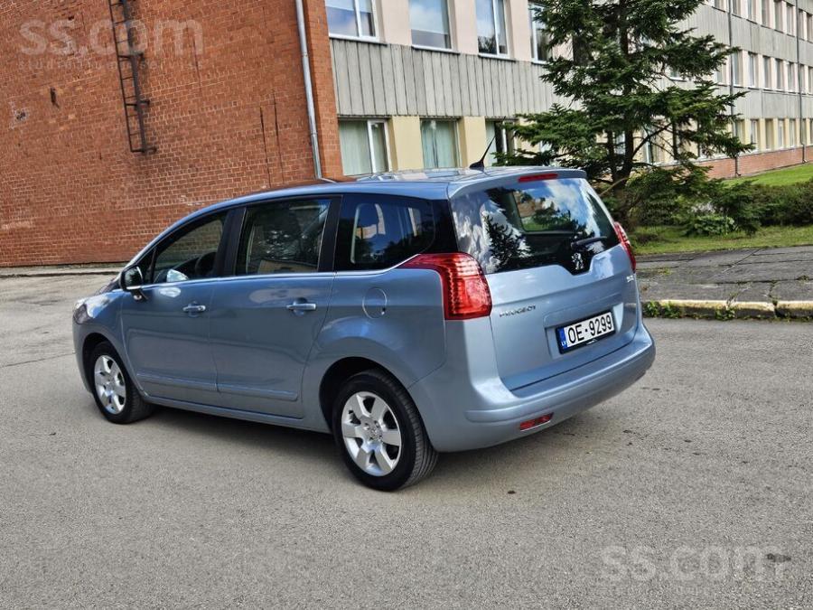 Peugeot 5008 2009 Jēkabpils, ar dzinēja tilpumu 2.00 L un nobraukumu 191 tūkst. km par 4890 €, foto 9 vietnē AUTOMOTO.COM.LV