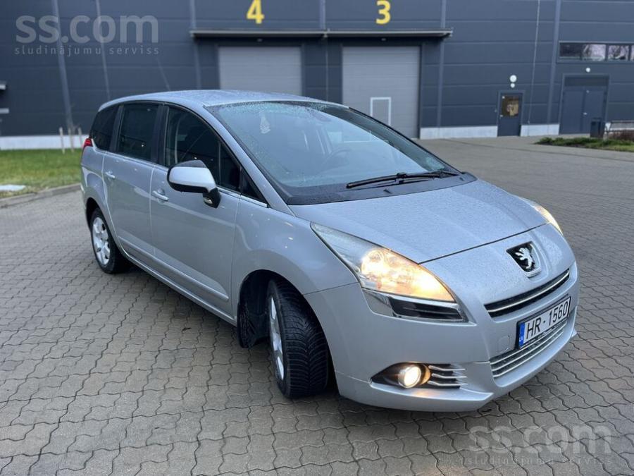 Peugeot 5008 2010 in Riga, with an engine capacity of 1.60 L and mileage of 171 thousand km for 2950 €, photo 8 on AUTOMOTO.COM.LV
