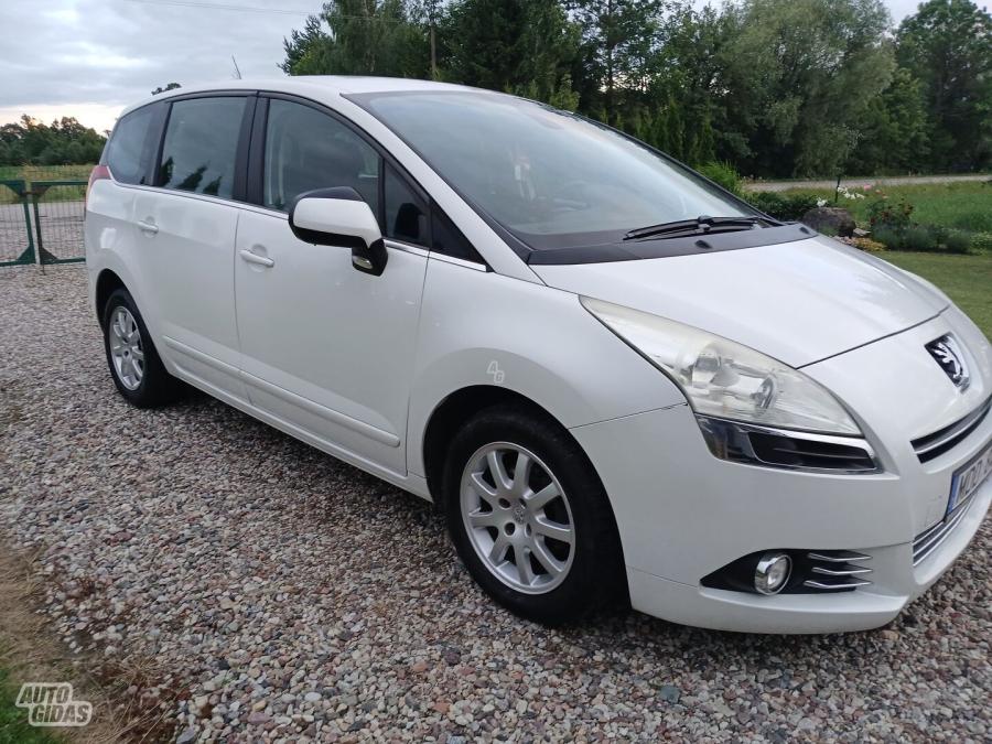 Peugeot 5008 2010 in Alytus, with an engine capacity of 1.60 L and mileage of 212 thousand km for 3050 €, photo 9 on AUTOMOTO.COM.LV