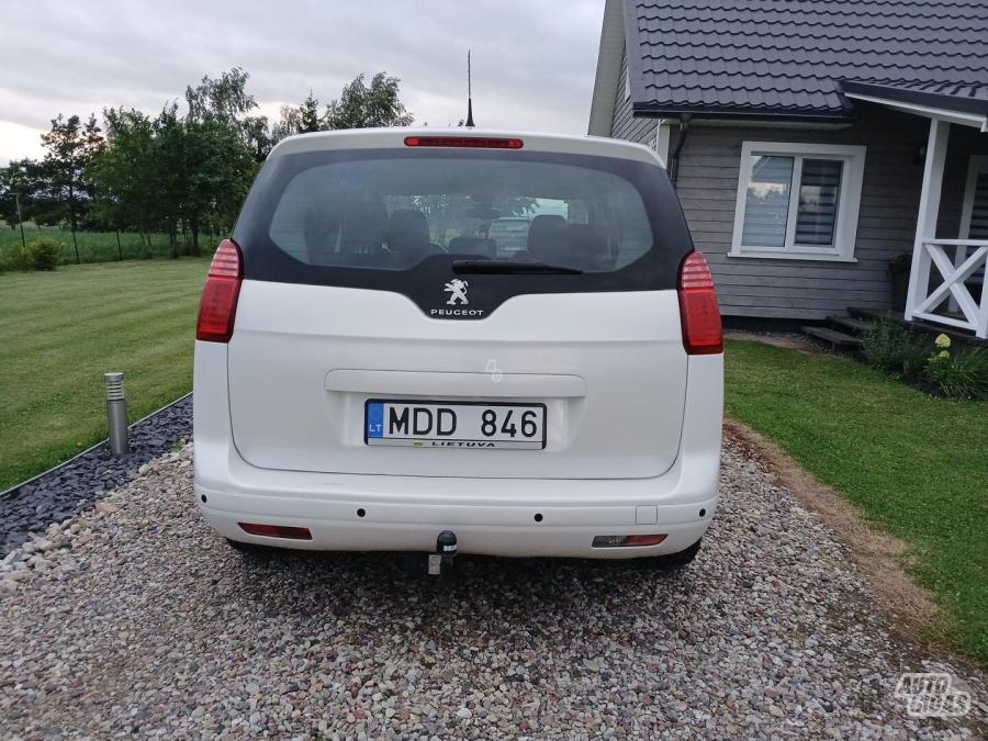 Peugeot 5008 2010 in Alytus, with an engine capacity of 1.60 L and mileage of 212 thousand km for 3050 €, photo 10 on AUTOMOTO.COM.LV