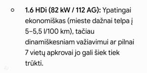 Peugeot 5008 2011 Viļņa, ar dzinēja tilpumu 1.60 L un nobraukumu 304 tūkst. km par 2400 €, foto 7 vietnē AUTOMOTO.COM.LV