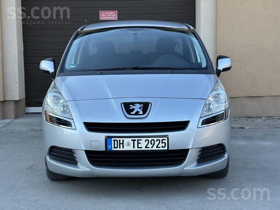 Peugeot 5008 2012 in Ogre, with an engine capacity of 1.60 L and mileage of 182 thousand km for 4599 €, photo 1 on AUTOMOTO.COM.LV