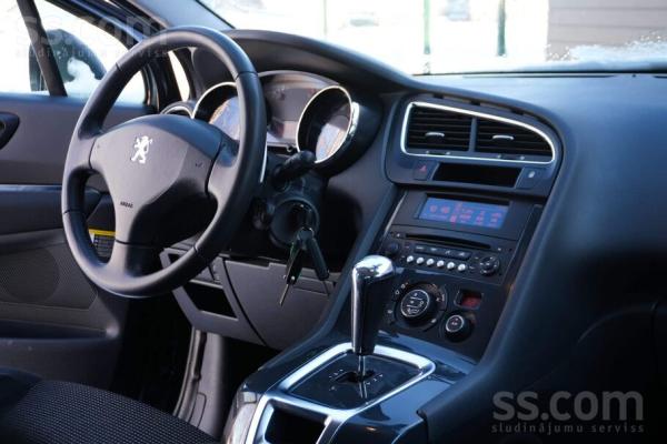 Peugeot 5008 2012 Rīga, ar dzinēja tilpumu 1.60 L un nobraukumu 298 tūkst. km par 5390 €, foto 5 vietnē AUTOMOTO.COM.LV