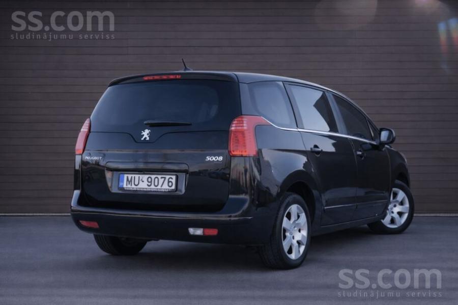 Peugeot 5008 2012 in Riga, with an engine capacity of 1.60 L and mileage of 298 thousand km for 5390 €, photo 4 on AUTOMOTO.COM.LV